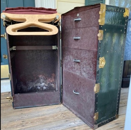 Determining the Value of an Antique Steamer Trunk? | ThriftyFun